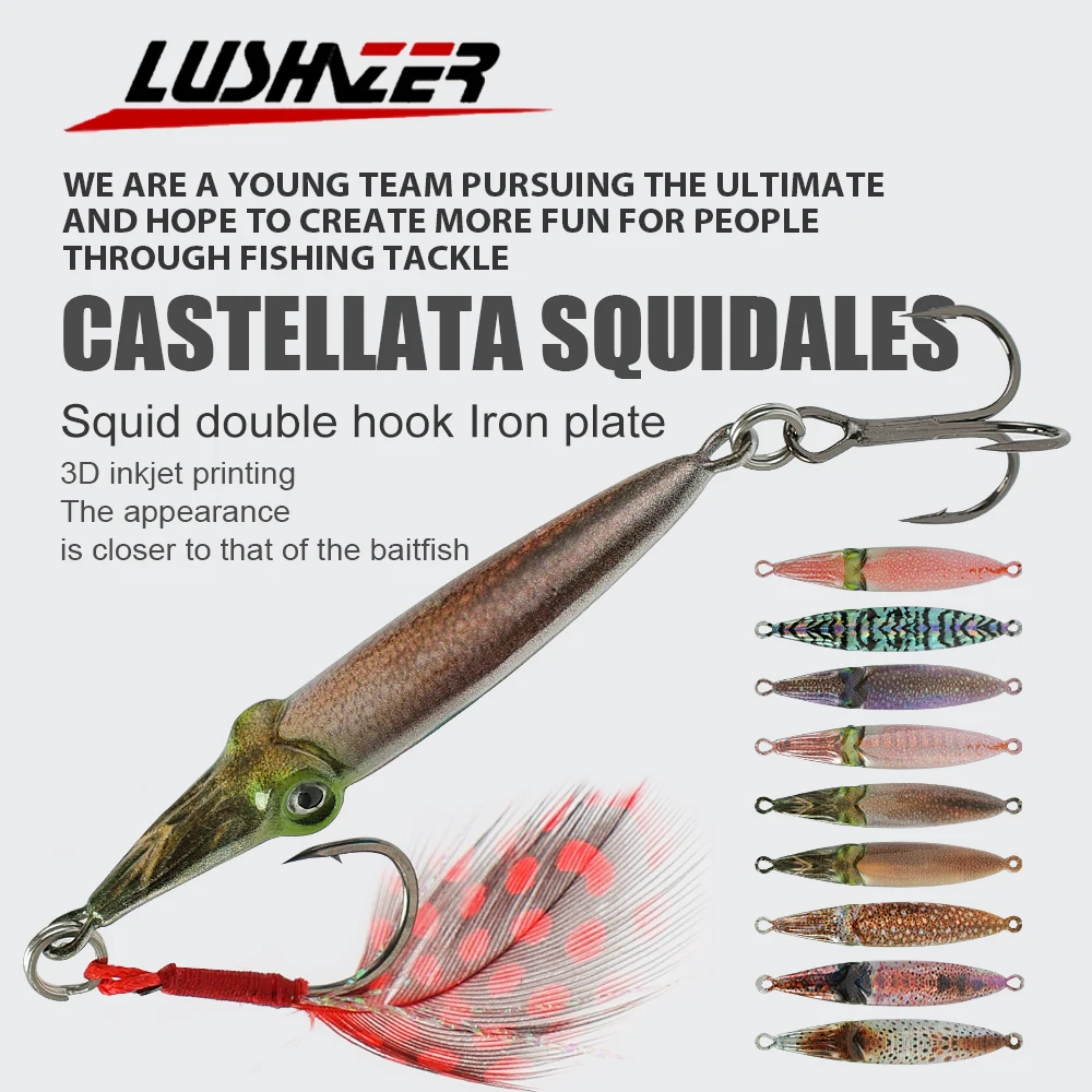 LUSHAZER-Jigging-Fishing-Lure-Casting-Carp-Artificial-Hard-Bait-Pesca ...