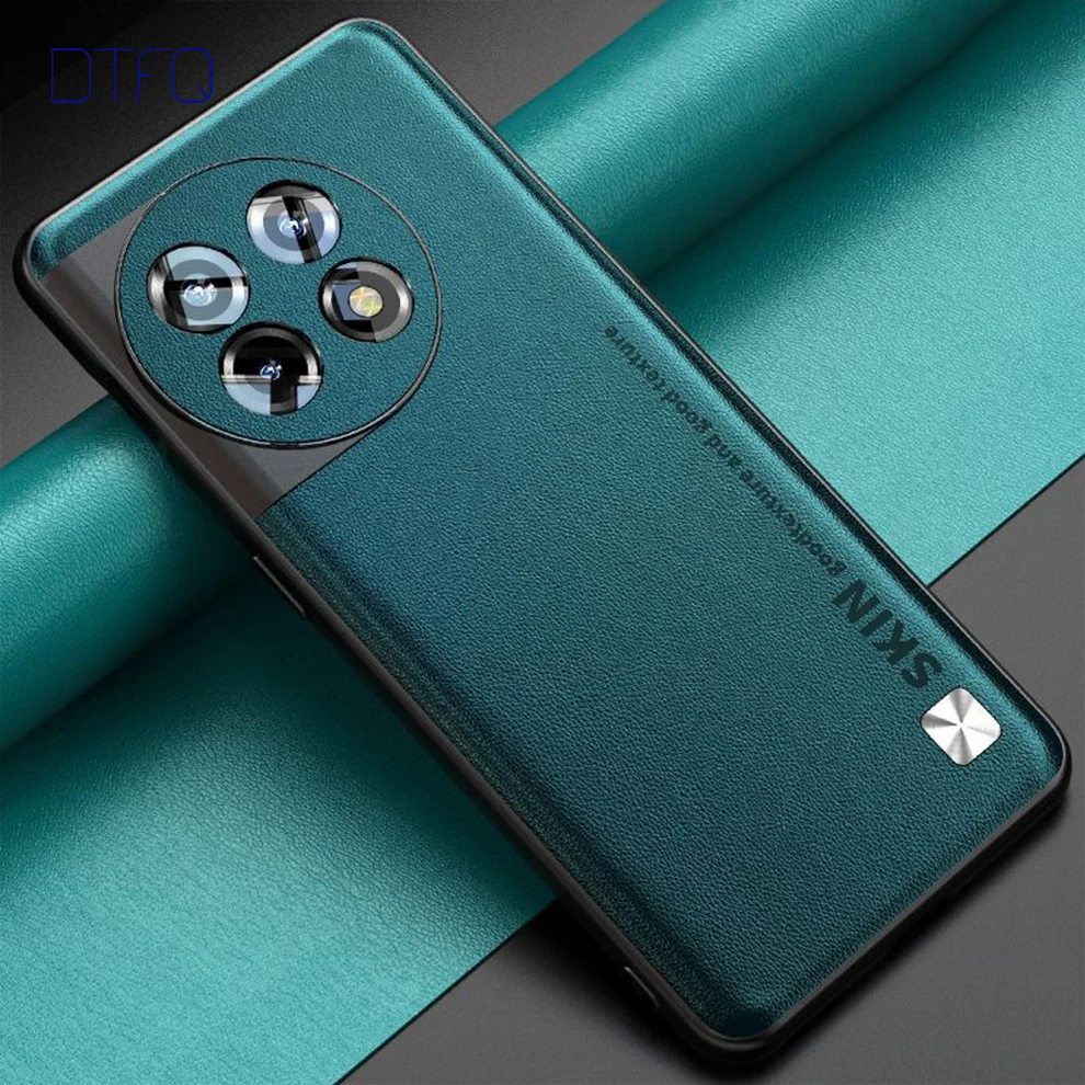 Case-for-OnePlus-11-Shockproof-Back-Cover-Coque-Funda-Leather-Pattern ...