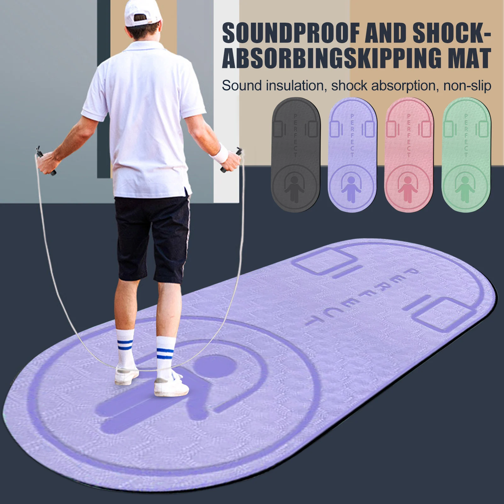 Non-Slip-Mat-TPE-Yoga-Mat-Jump-Rope-Skipping-Floor-Workouts-For-Sports ...