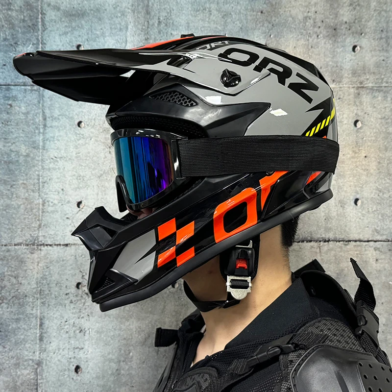 Motocross-Adult-Motocross-Helmet-ATV-SUV-Downhill-Mountain-Bike-DH-Hood ...