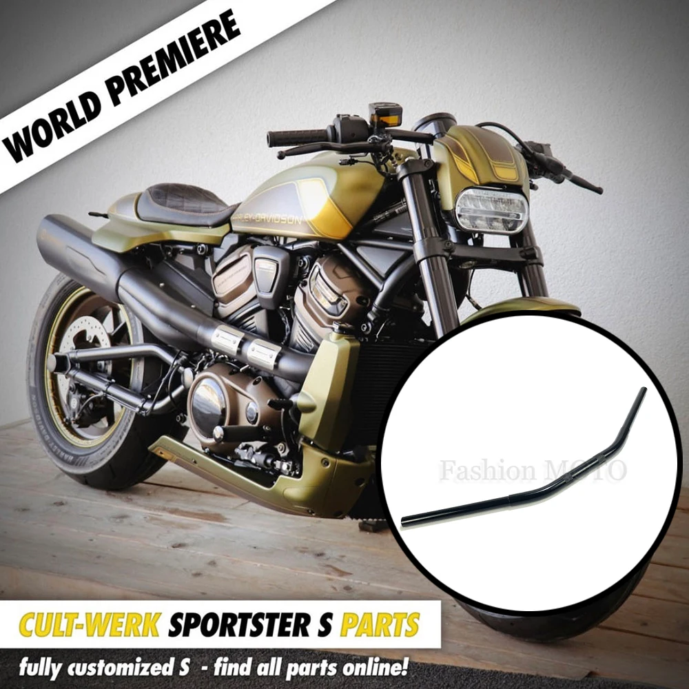 Motorcycle-1-inch-Handlebar-Handle-Bar-7-8-22mm-Zero-Drag-Bar-For ...
