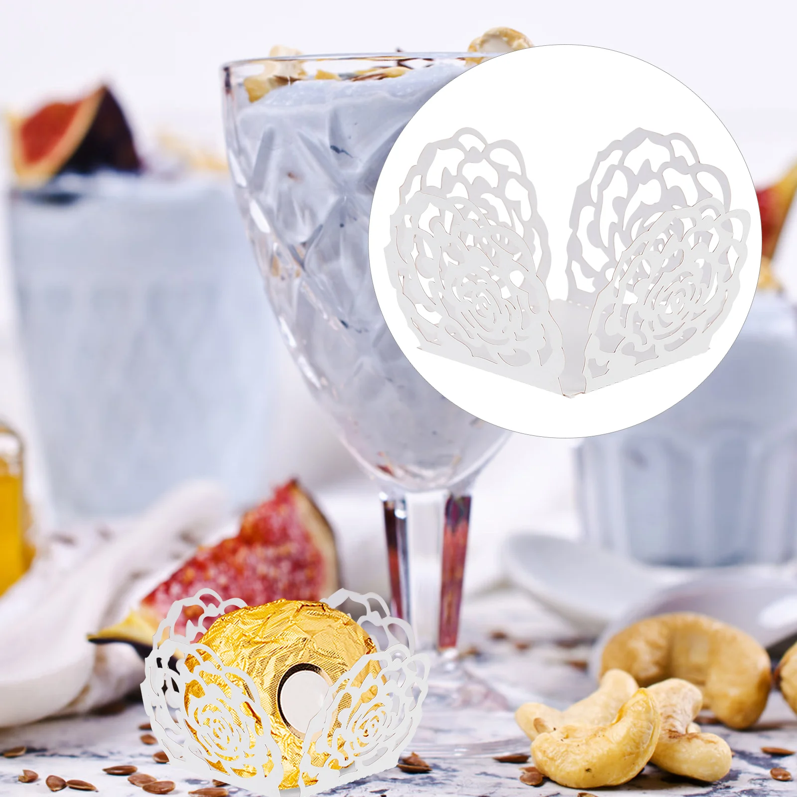 Personalized-Truffle-Wrappers-Cups-Paper-Candy-Square-Truffle-Cups-Mini ...