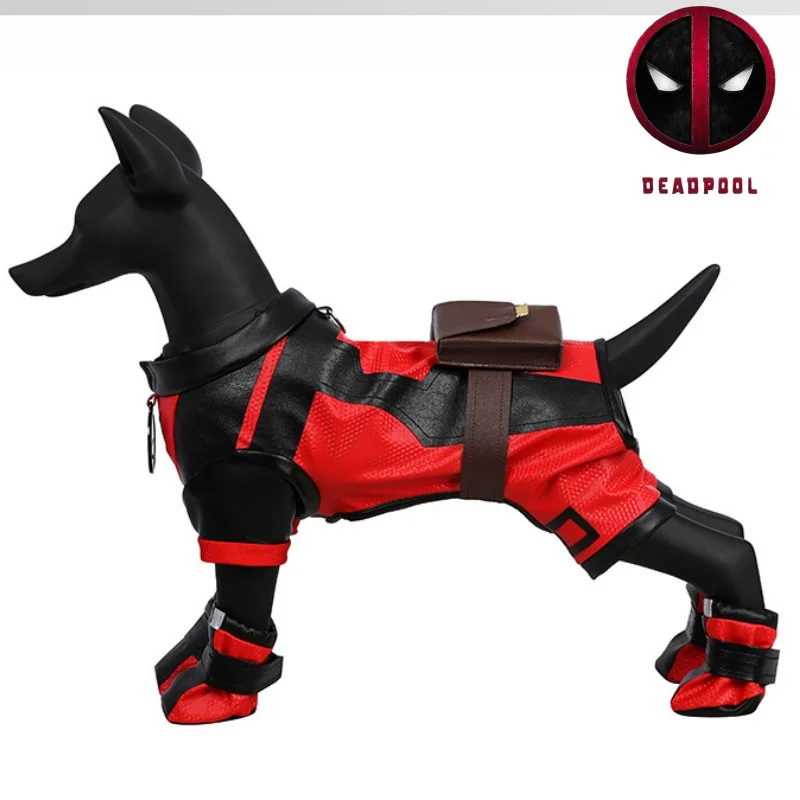 Filme-Deadpool-Cosplay-Traje-Dogpool-Pet-Cos-Roupas-de-Super-Her-i ...