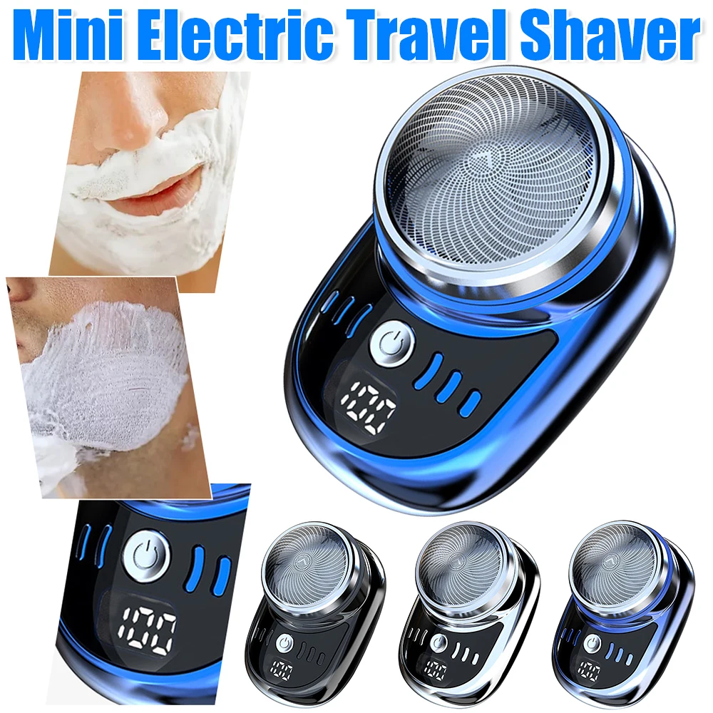 Mini-Electric-Travel-Shaver-para-homens-USB-recarreg-vel-port-til ...
