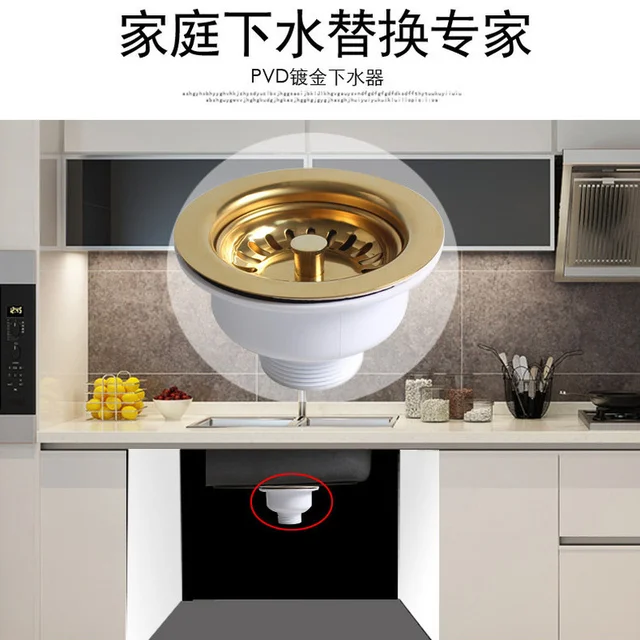 Csatornák Mosogató Szűrő Eltávolítható Kosár Zuhany Medence Csatorna ...