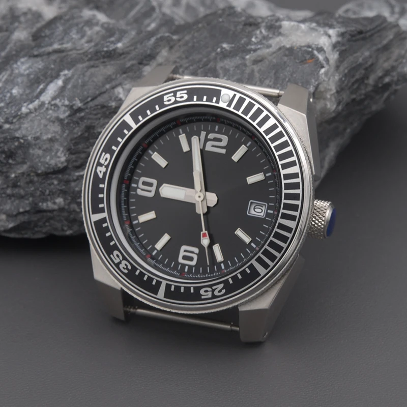 Samurai Black Design NH35 Movement C3 Luminous Stainless Steel Case ...