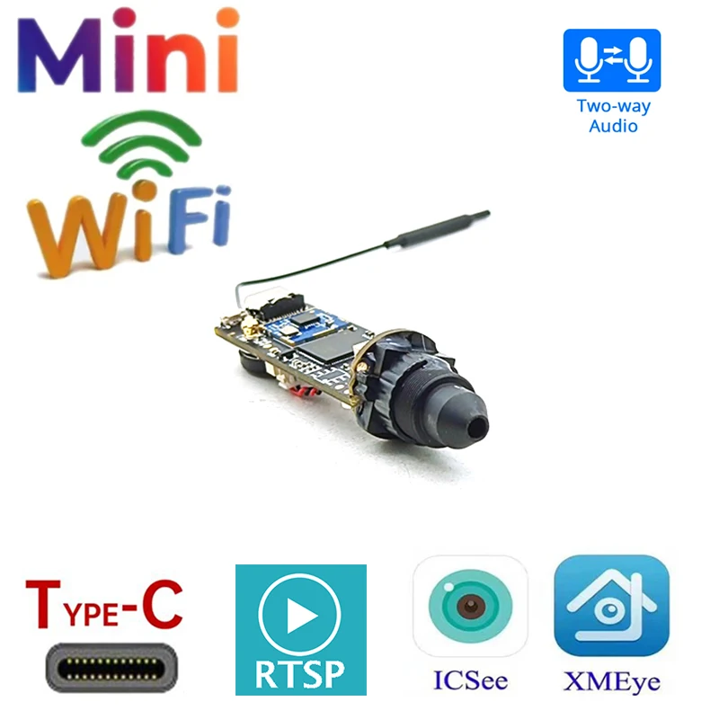 Mini-ICSEE-Camera-Module-DIY-Small-1080P-Wireless-IP-Camera-Chipset-PCB ...