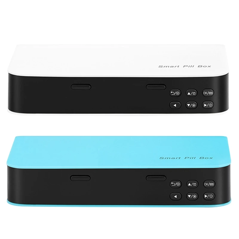 Pill Box Dispenser Reminder Alarms | Smart Pill Dispenser Reminder ...