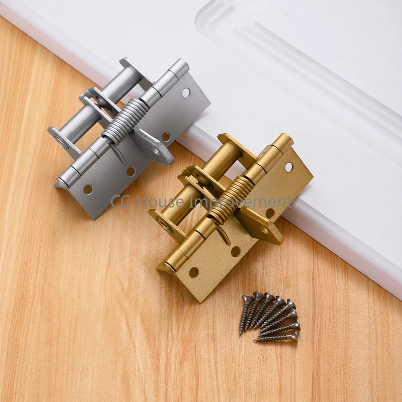 4-inch-Concealed-Spring-Hinge-Automatic-Door-Closing-Hinge-Wooden-Door ...