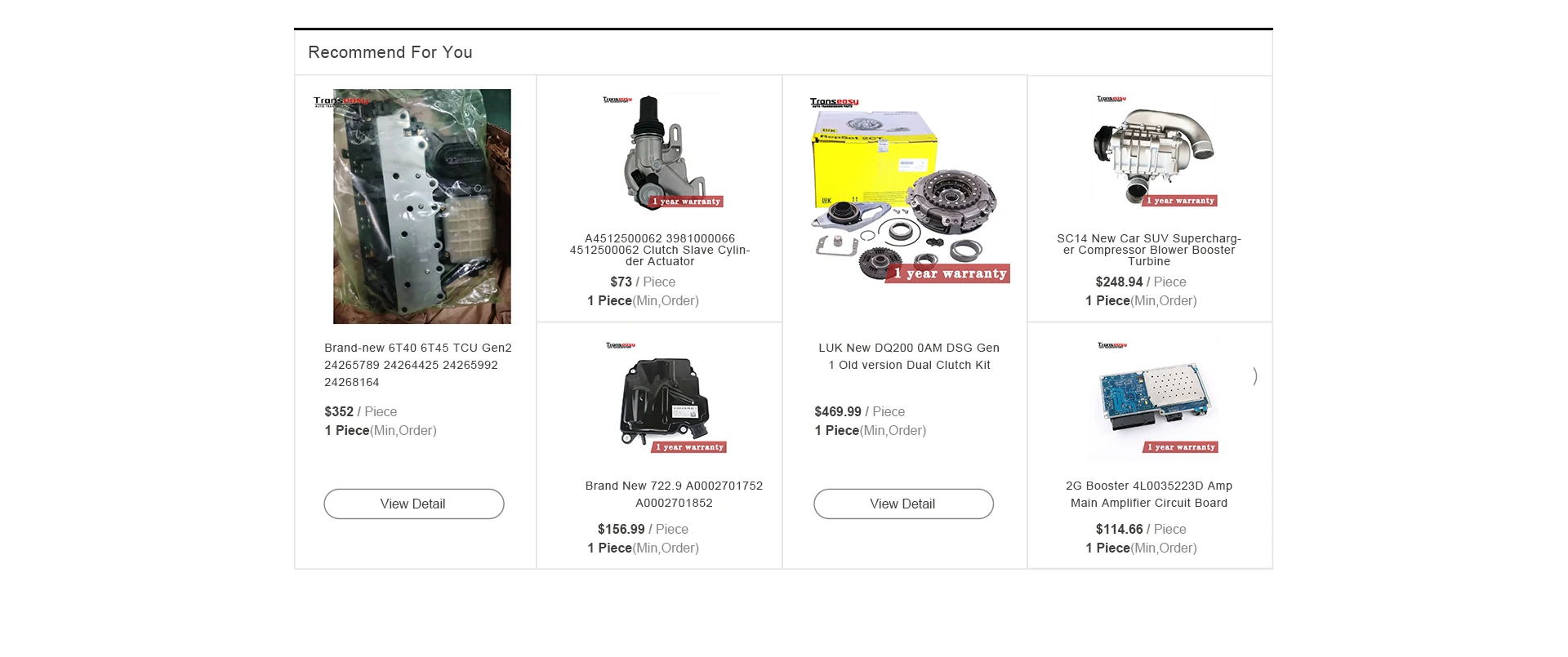 Transeasy Auto Transmission Store - Amazing products with exclusive discounts on AliExpress