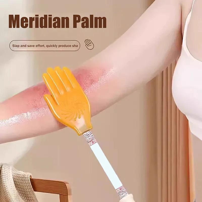 Gua Sha Massager Pai Sha Board Palm Meridian Pat Health Care Body ...
