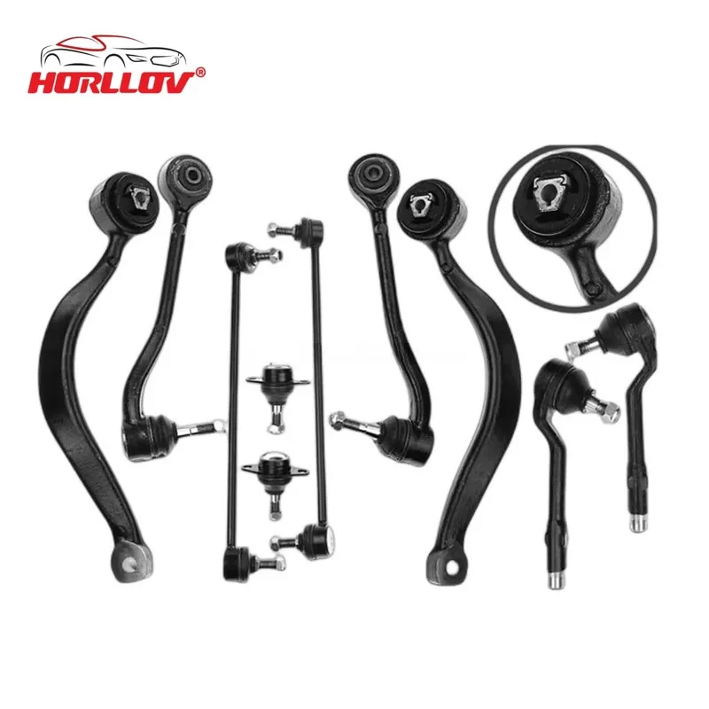 10PCS Front Lower Control Arm Suspension Parts Kit for BMW E53 X5 00-07 ...