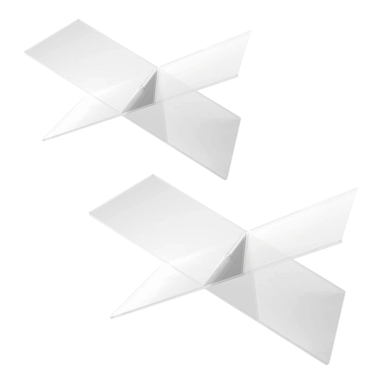 Acrylic Book Stand For Reading X Shaped Book Stand For Reading Open ...