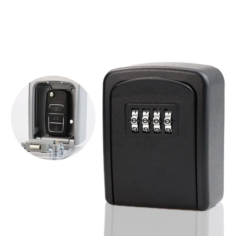 Key-Safe-Box-Combination-Lock-Box-Wall-Mounted-ABS-4-Digit-Waterproof ...