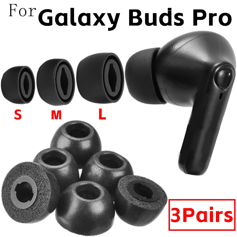3-1Pairs-Soft-Silicone-Ear-Tips-Anti-drop-Replacement-Earbuds-for ...