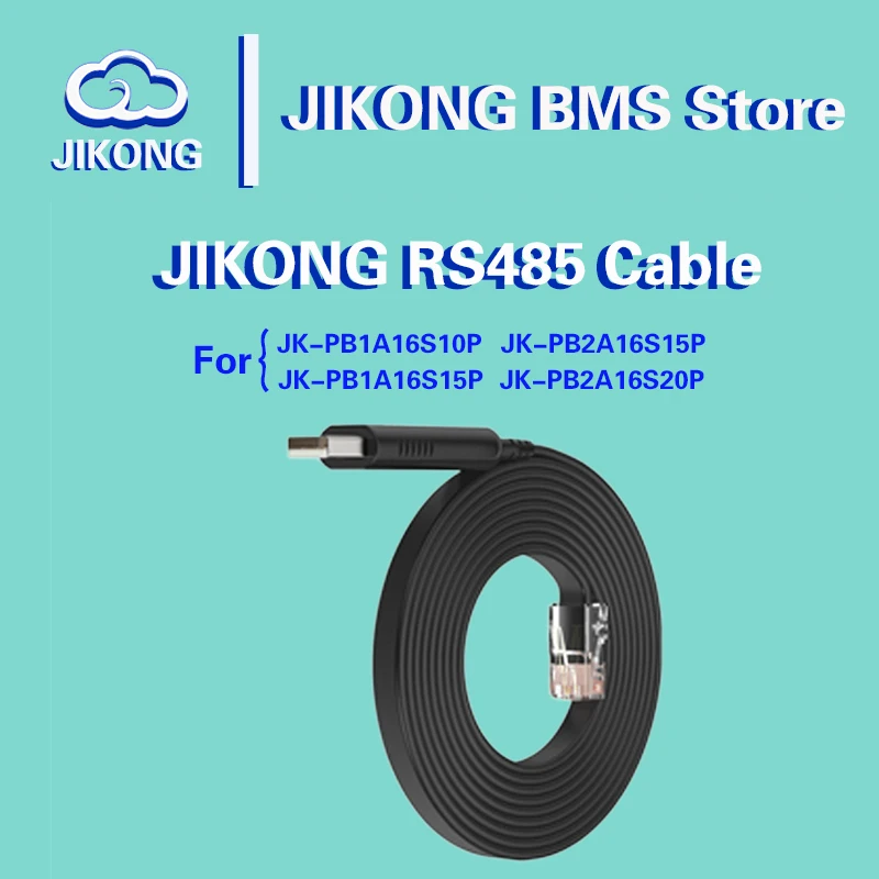 JIKONG JK BMS Accessories USB-RJ45 RS485 Cable for Household Energy ...