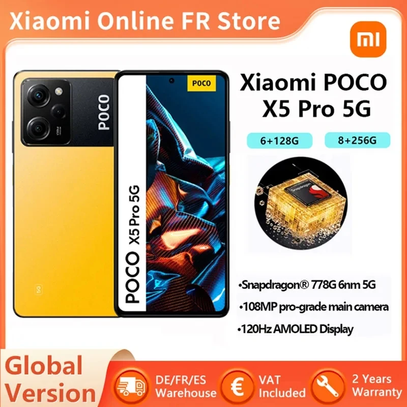 Xiaomi-Smartphone-POCO-X5-Pro-5G-Snapdragon-Procesador-778G-FHD-Flow ...