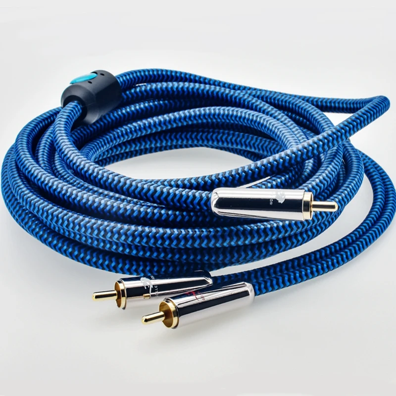 Hifi-Subwoofer-Cable-RCA-to-2-RCA-Splitter-Audio-Cable-Shielding-Gold ...