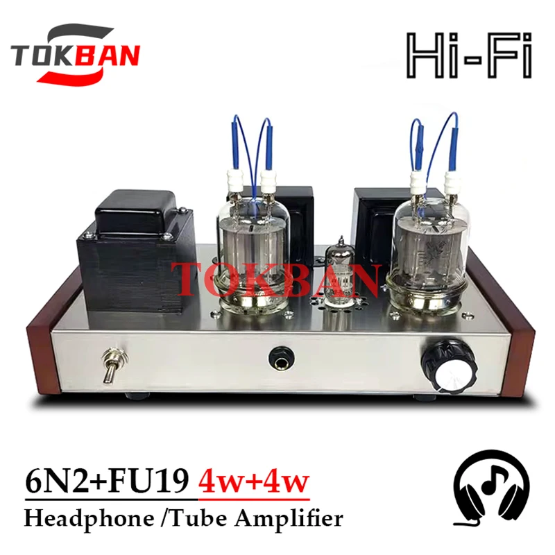 Tokban-6n2-Fu19-Vacuum-Tube-Headphone-Amplifier-4w-2-In-Parallel-Class ...