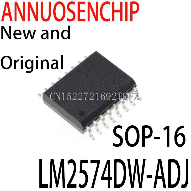 10 pces novo e original lm2574 LM2574DW A sop 16 LM2574DW ADJ|Relés| - AliExpress