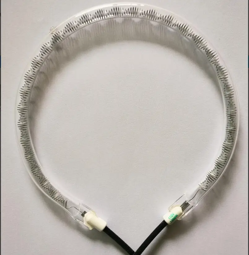 Tubo de calefacción halógeno redondo, piezas de horno, 15cm de diámetro ...