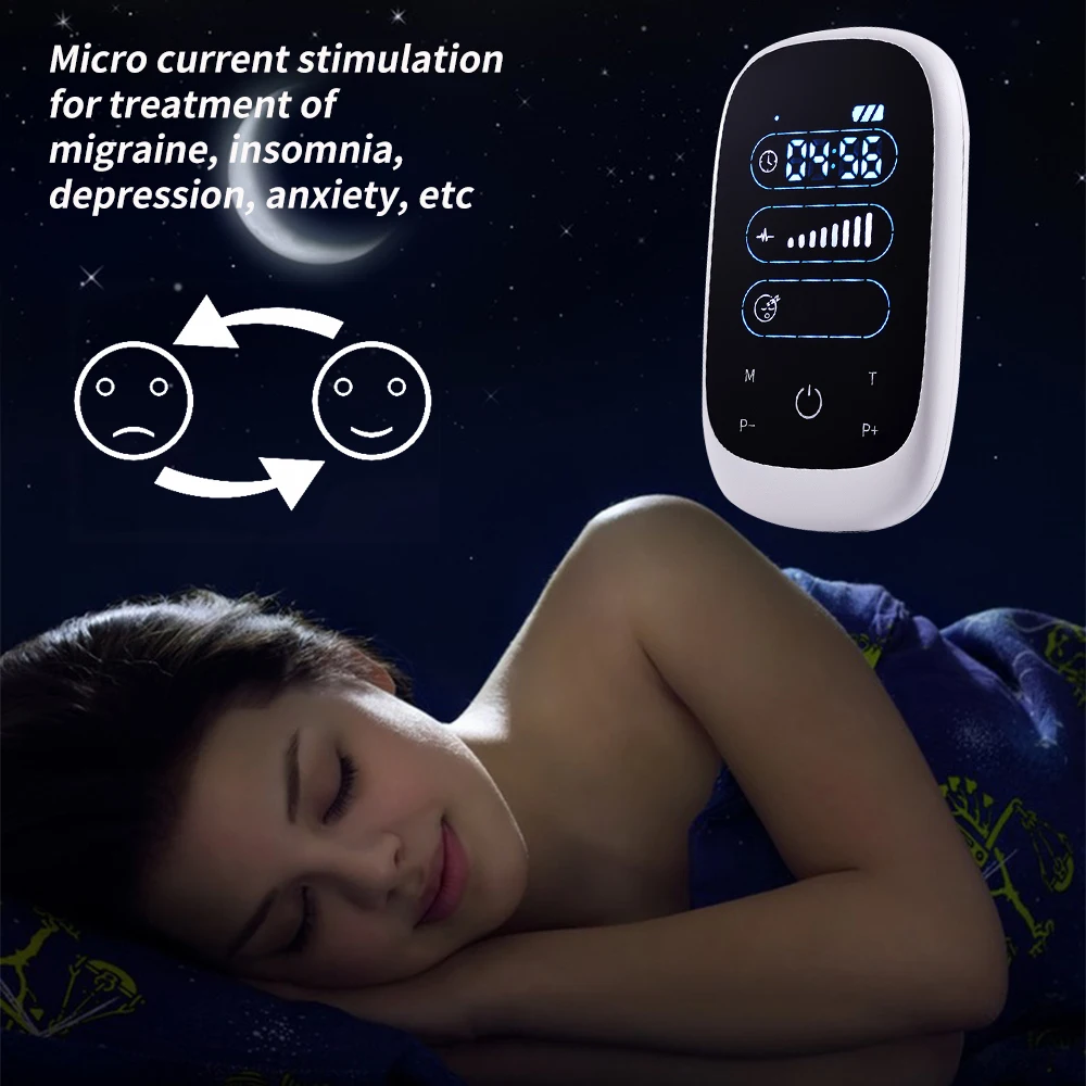 Sleep-Aid-Device-CES-Stimulation-Therapy-Hand-held-Anxiety-Depression ...