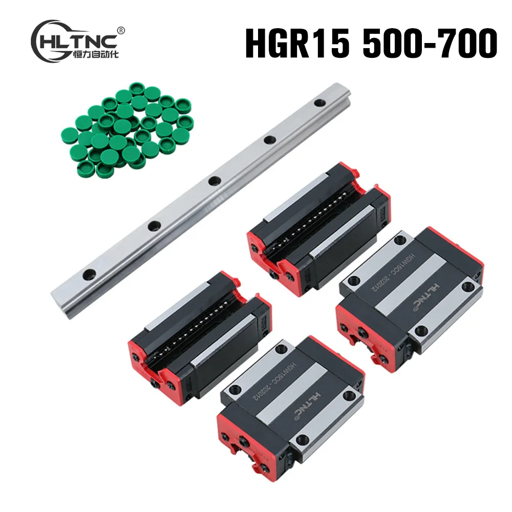 500/550/600/650/700mm HG hgr15 HGW15CC hgh15ca 15mm Guideway HGH15 ...