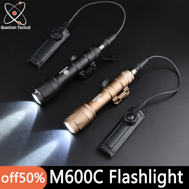 Surefir Tactical Flashlight M600 M600c Scout Light | Hunting Flashlight ...