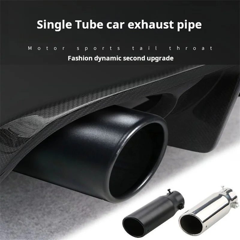 New style universal large diameter exhaust pipe muffler for car ...