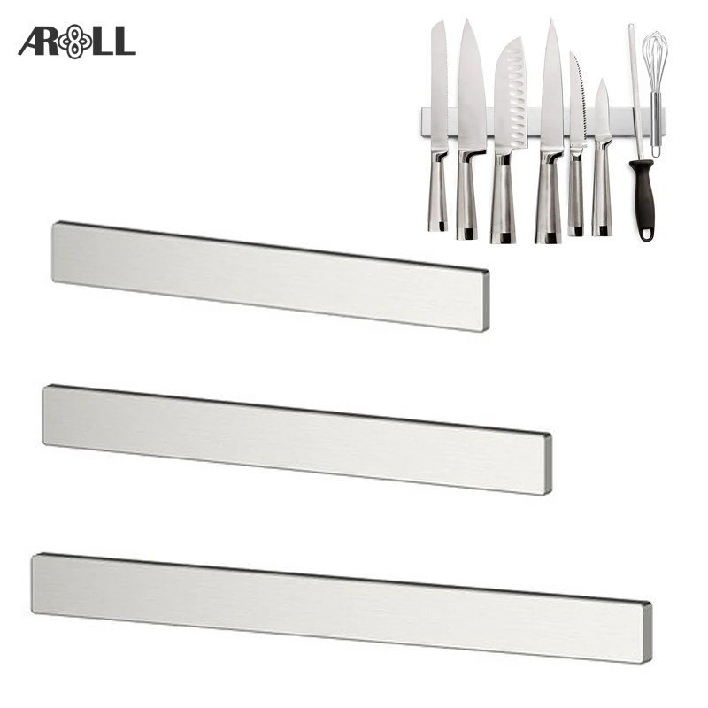 Power 304 Stainless Steel Magnetic Knife Holder Wall Mount Kitchen ...