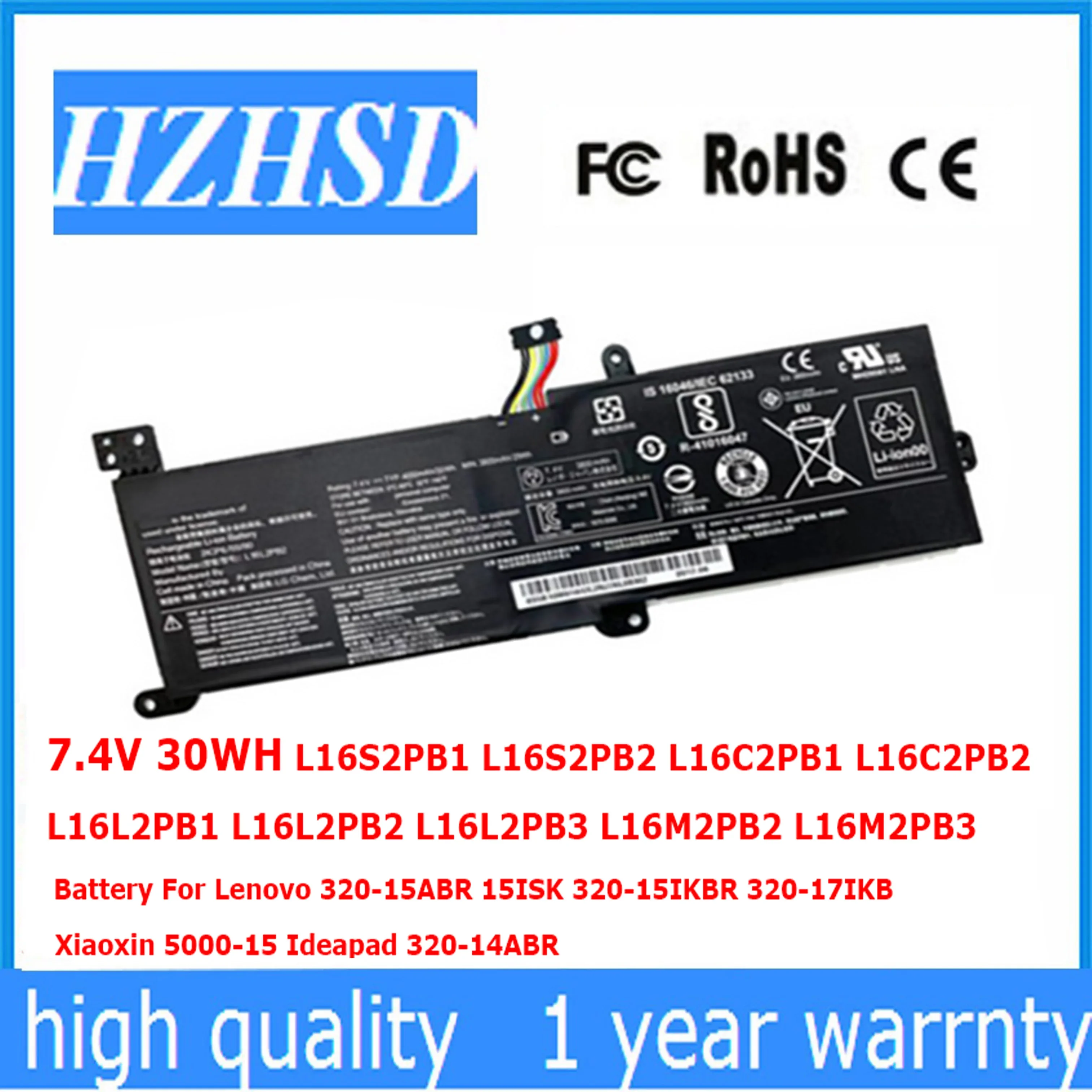 7-4V-35WH-L16M2PB1-L16S2PB1-L16C2PB1-L16C2PB2-Original-Battery-For ...
