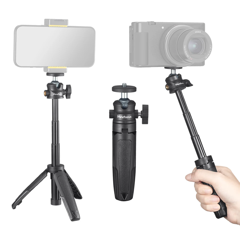 Extendable-Mini-Camera-Tripod-Selfie-Stick-Stand-Handle-Grip-w-360 ...