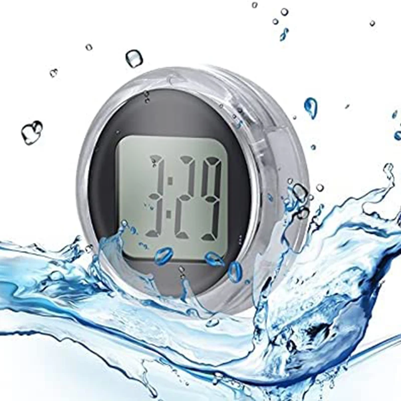 Mini Horloge Électronique Étanche Universelle Colorée Pour Moto Et Vélo ...