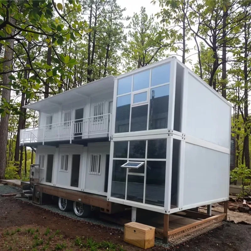 Prefabricated Mobile Home Luxury 20ft 40ft Portable Prefab Modular ...