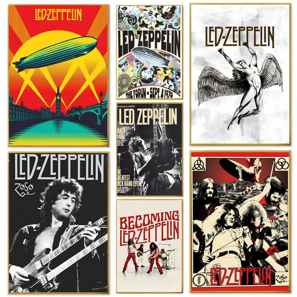 The Ultimate Led Zeppelin Poster for Music Fans and Interior ...