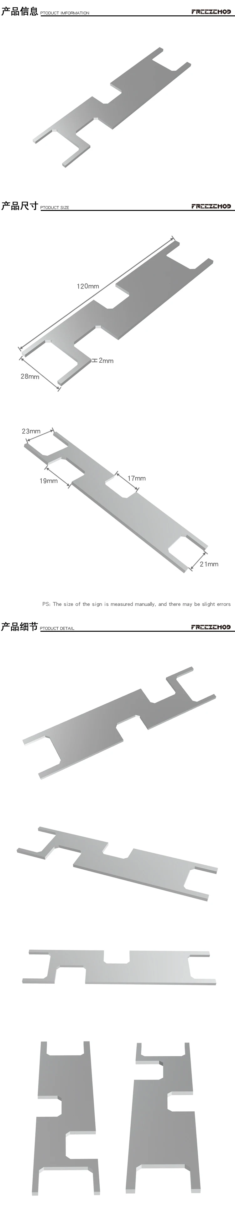 FREEZEMOD the outer opening inner diameter gauge wrench suitable for ...