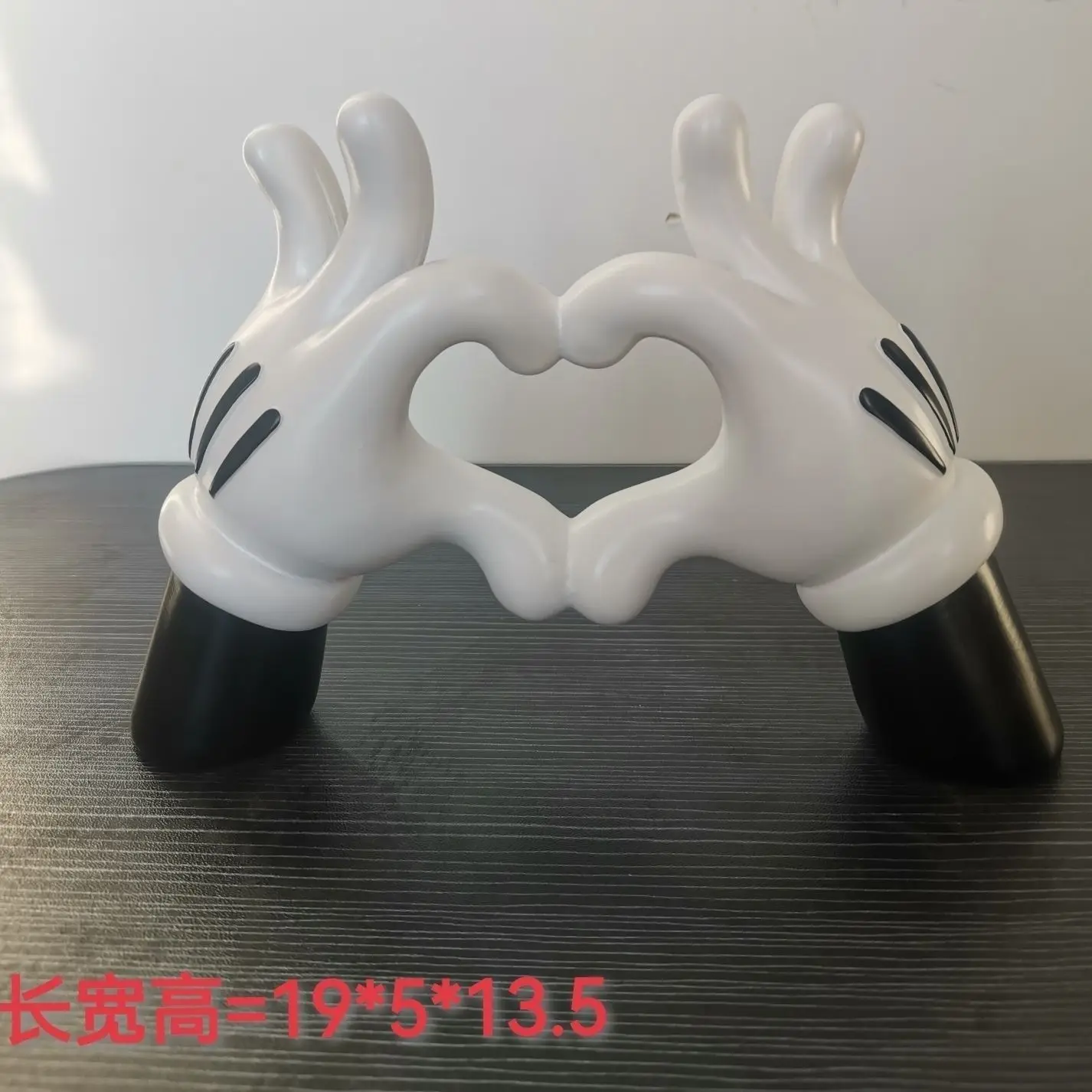 Mickey Mouse Heart Hand Signs
