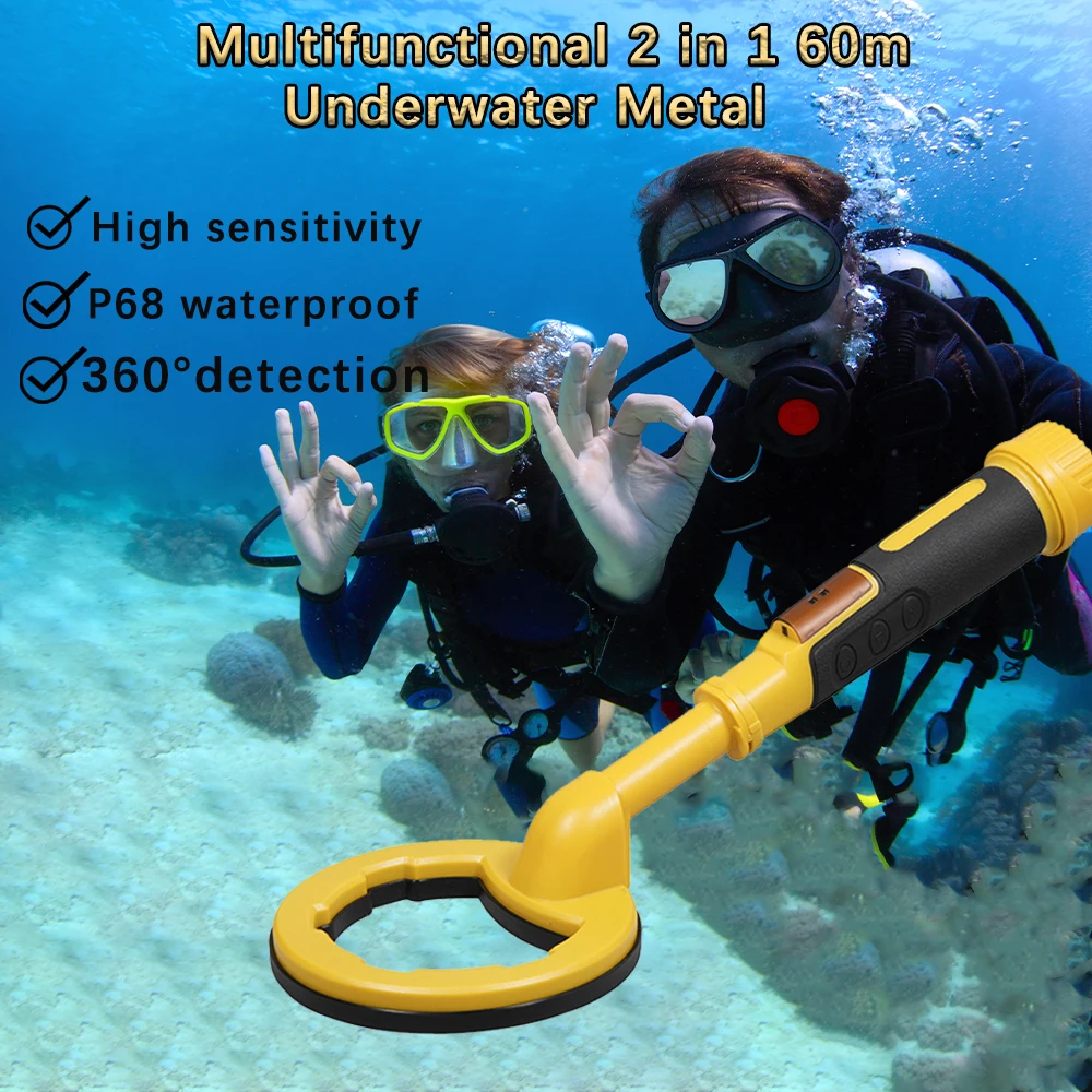 Qualidade-2-em-1-Dive-Handheld-Metal-Detector-Detector-De-Metal-Imperme ...