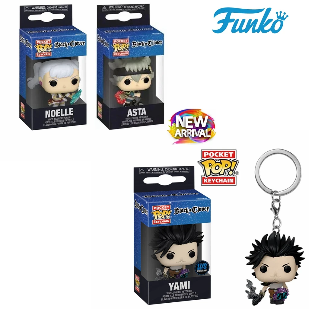 Funko-POP-Pocket-Pop-Keychain-Black-Clover-YAMI-NOELLE-ASTA-Vinyl ...