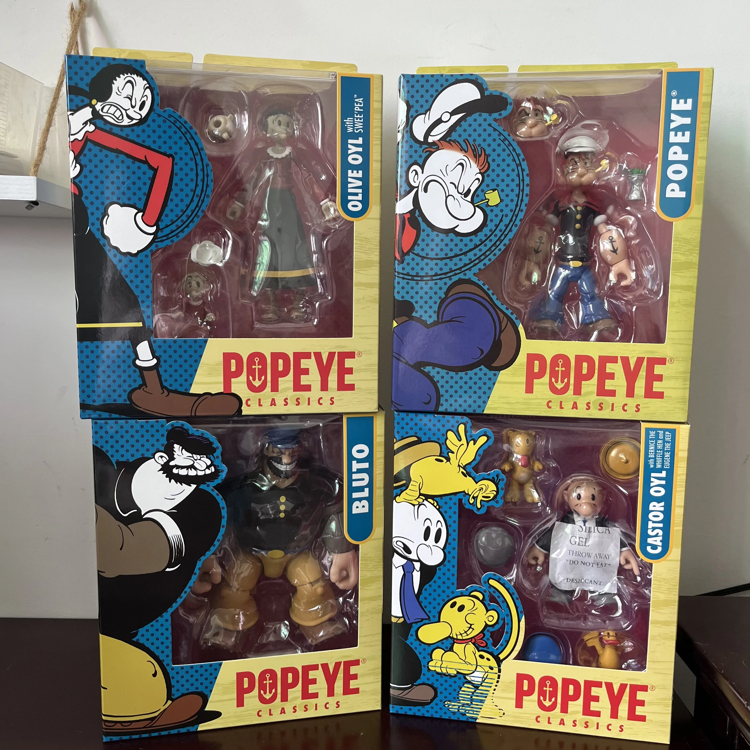 Popeye-Classics-Youtooz-Bluto-Olive-Castor-Oyl-Poopdeck-Pappy-Action ...