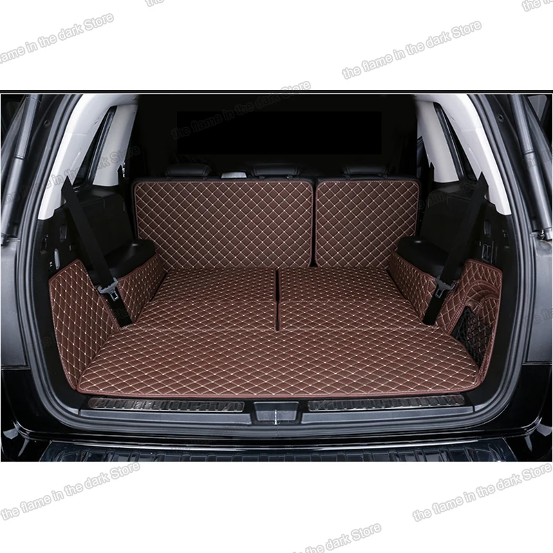 Leather Car Cargo Liner Trunk Mat Rear Boot Luggage Cushion For ...