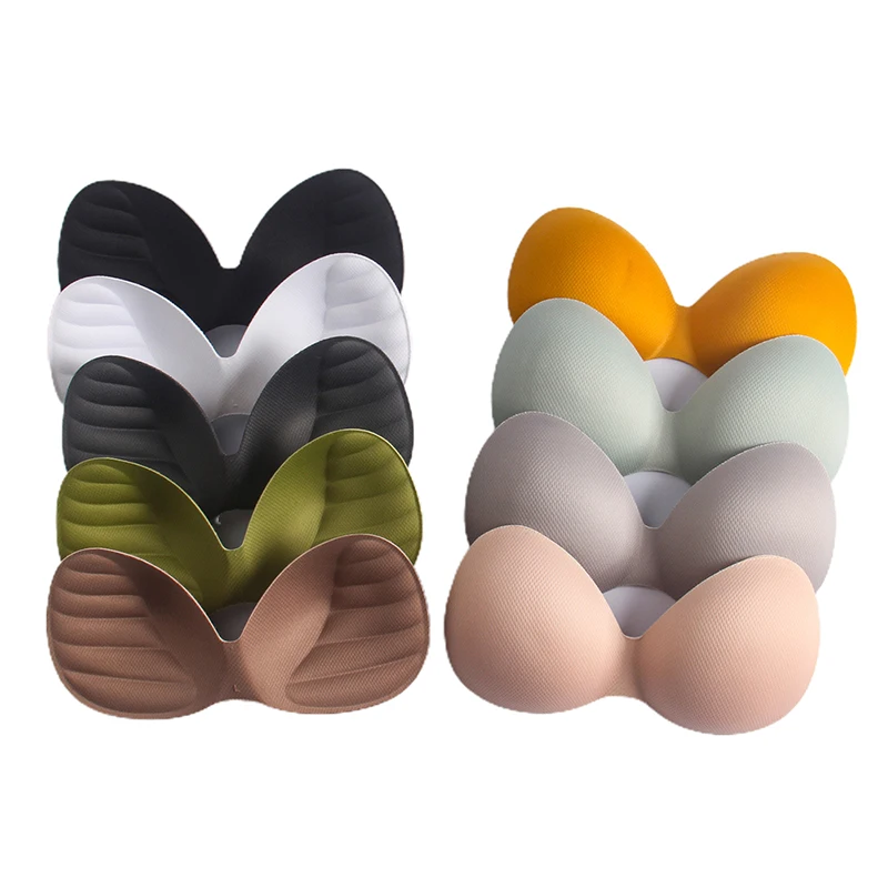 Mango Shape Foam Bra Pads Swimsuit Padding Inserts Sponge Chest Cup ...