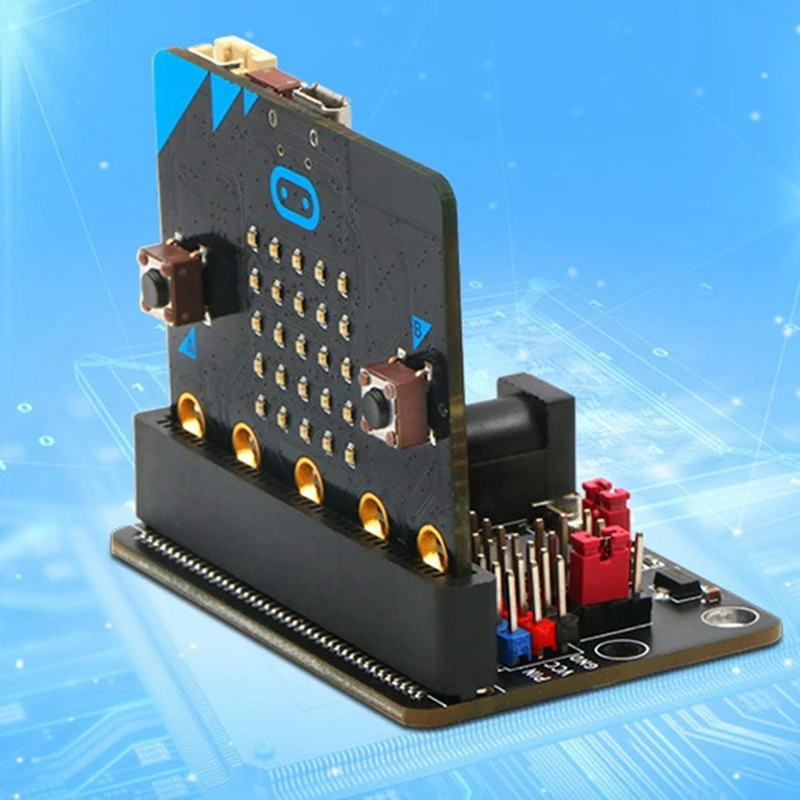 AU42 MicroBit Expansion Board To 5V Power Supply Microbit Adapter Board For Primary And ...