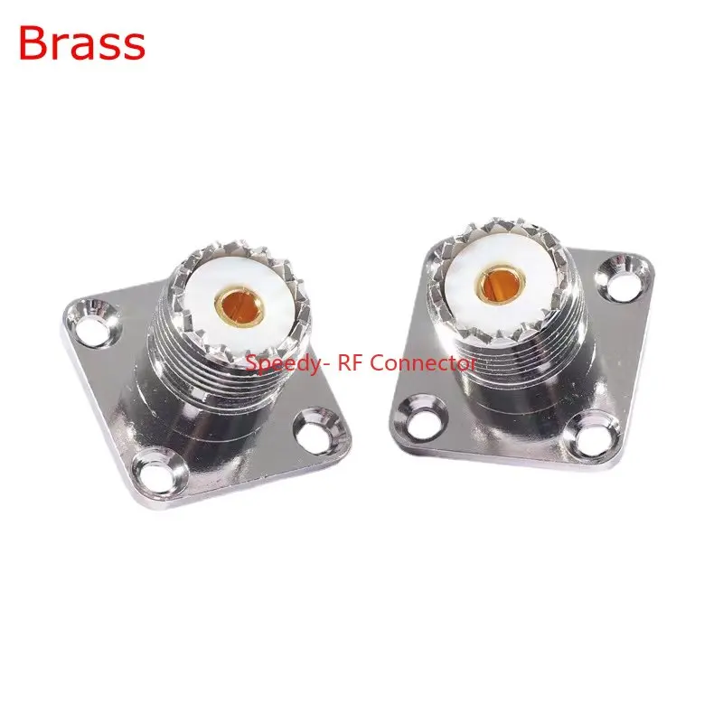 UHF-SO239-SO-239-SL16-Female-Jack-4hole-Flange-Connector-UHF-Socket ...