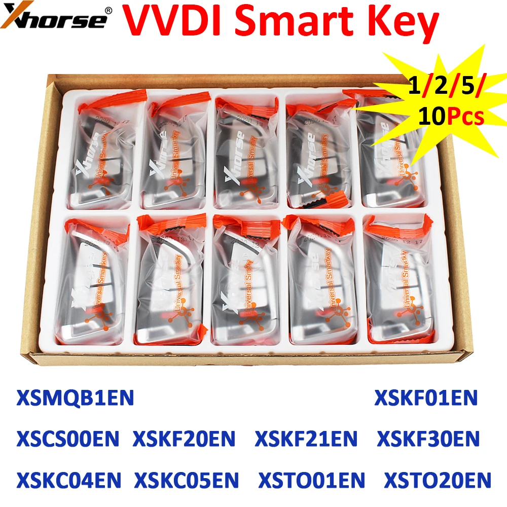 1-2-5-10Pcs-Lot-Xhorse-XS-Smart-Key-XSMQB1EN-XSKF01EN-XSCS00EN-XSKF20EN-XSKF21EN-XSKF30EN ...