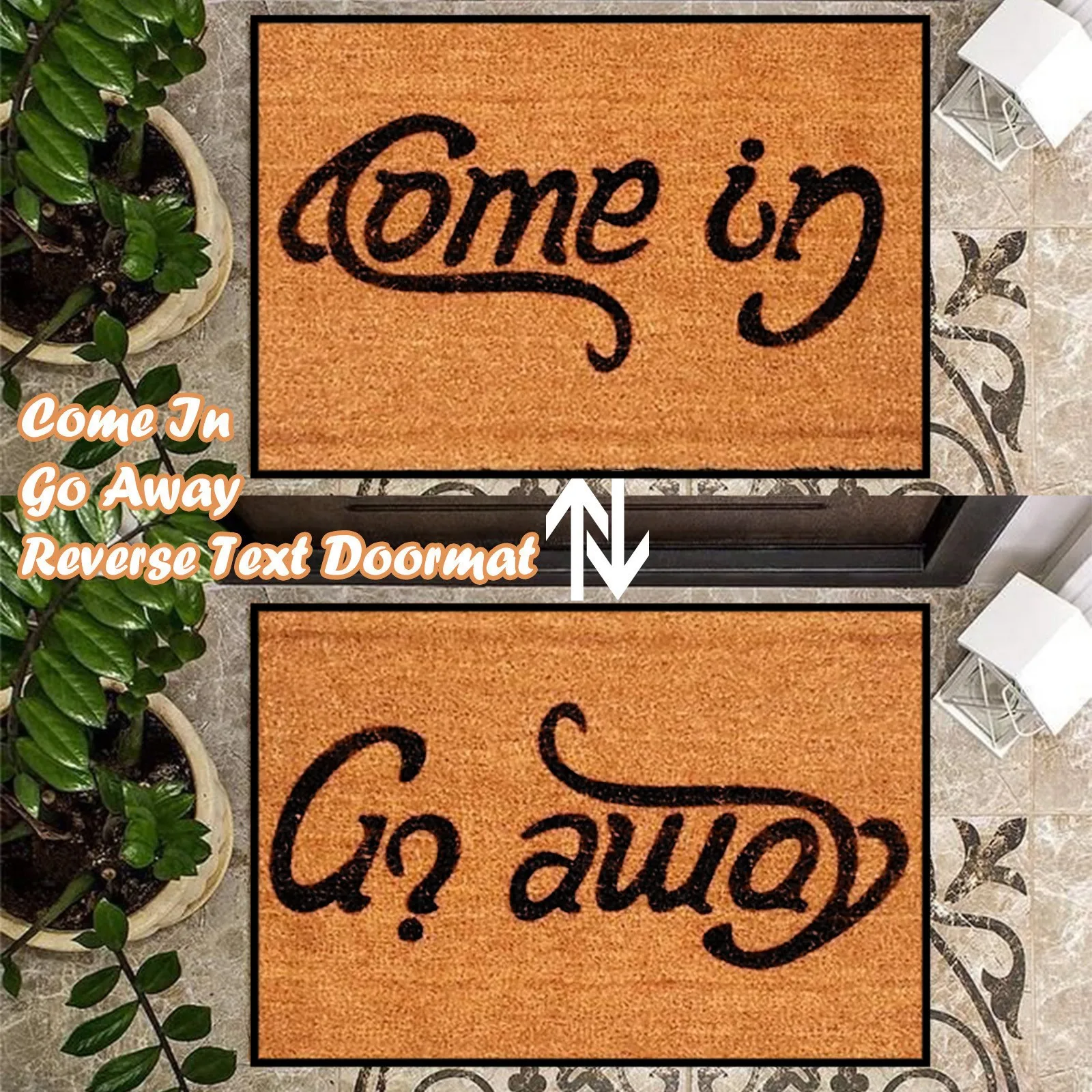 Funny-Reverse-Text-Floor-Door-Entrance-Mat-Outdoor-Kitchen-Bathroom ...