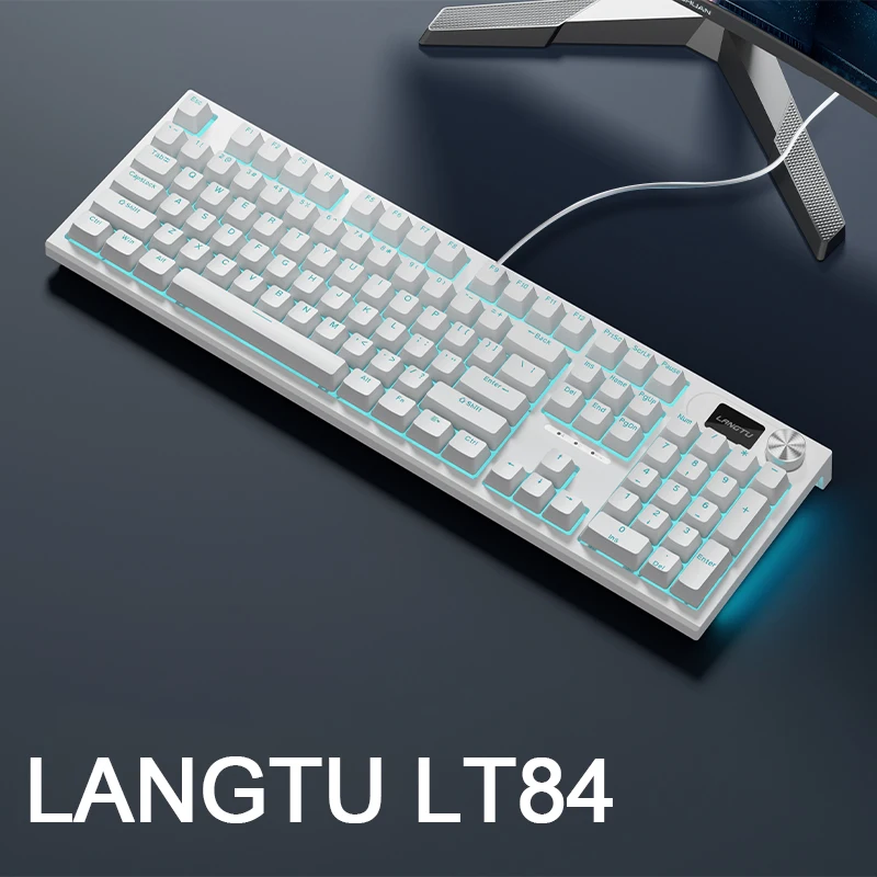 Langtu-Lt84-Mechanical-Keyboard-Customization-Rgb-Backlit-84-Keys ...