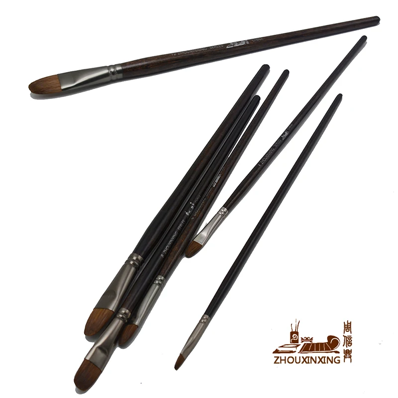 Jowoart-6pcs-Set-High-grade-Weasel-Hair-Brush-Acrylic-Nature-Painting ...