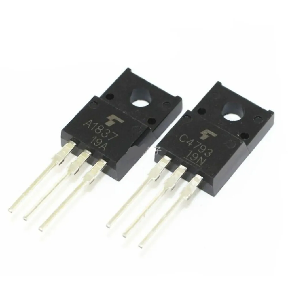 5PCS 2SA1837 A1837 2SC4793 C4793 2SA1930 2SC5171 TO220 Audio Power ...
