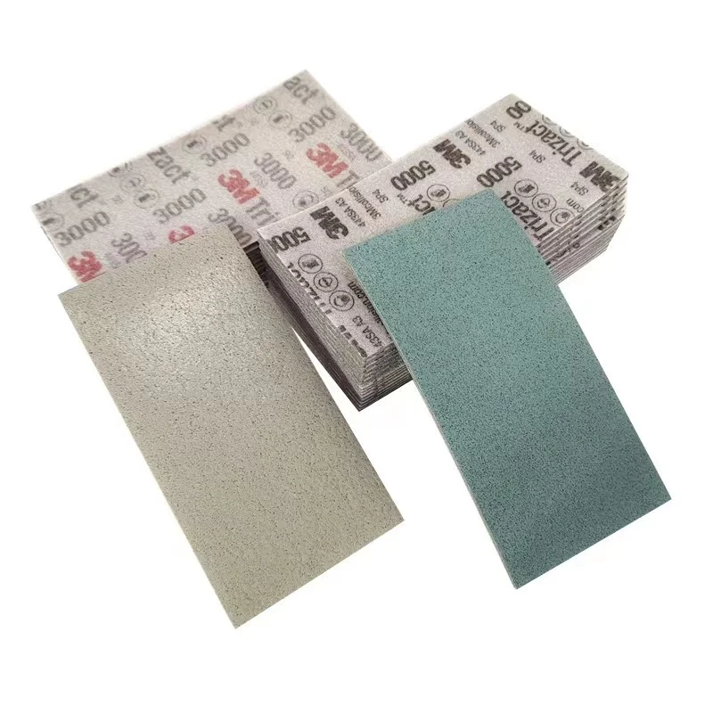 The-3M-30289-trizact-abrasive-foam-sheet-70mm-140MM-Hookit-P3000-5000 ...